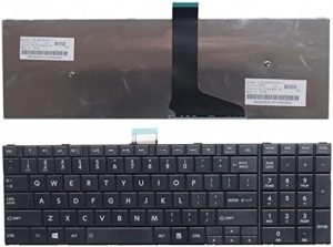 Toshiba Satellite C50 Laptop Keyboard Black US Layout - Bluearc ...
